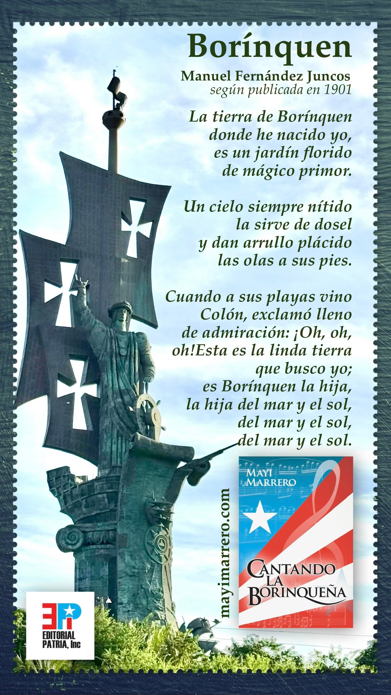 La letra oficial del Himno de Puerto Rico es una canción infantil ...